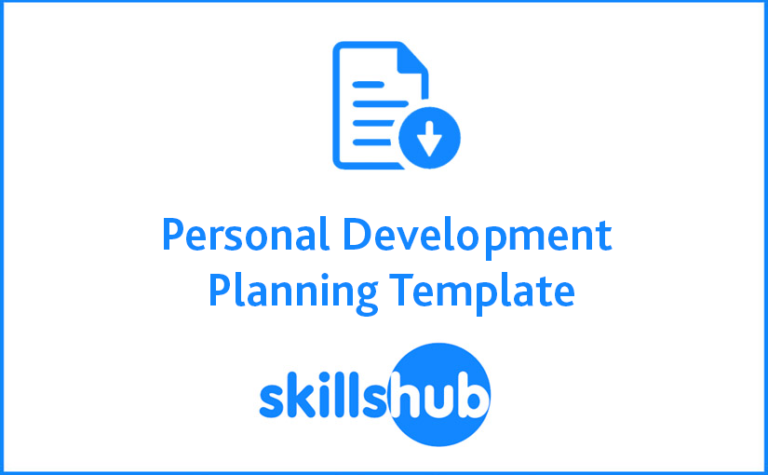 A Useful Personal Development Plan Template | Skillshub